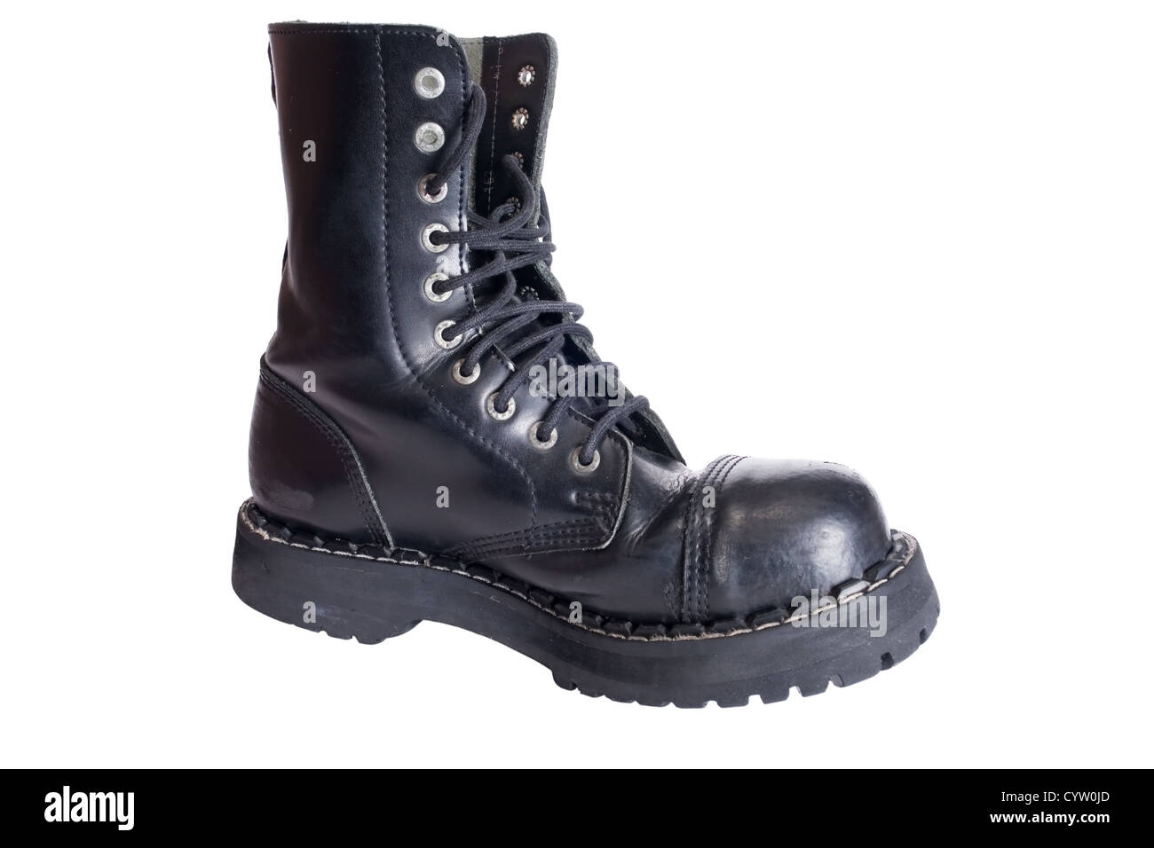 photography of the old boots isolated on white background Stock Photo ...