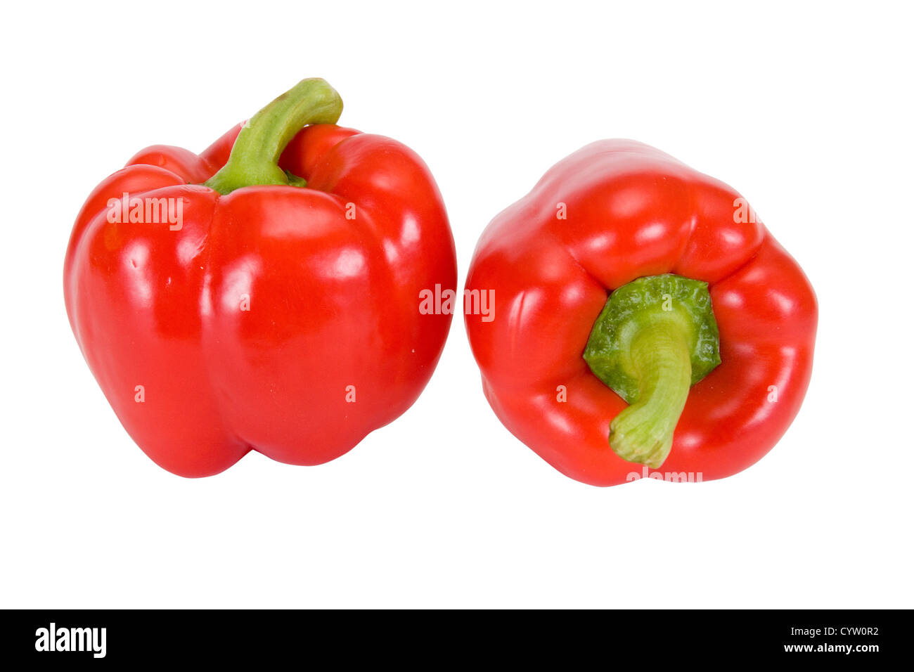 paprika isolated on white background Stock Photo - Alamy