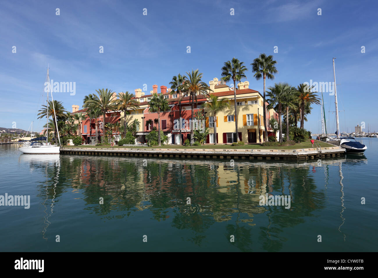 Marina in Sotogrande, Costa del Sol, Andalusia Spain Stock Photo - Alamy