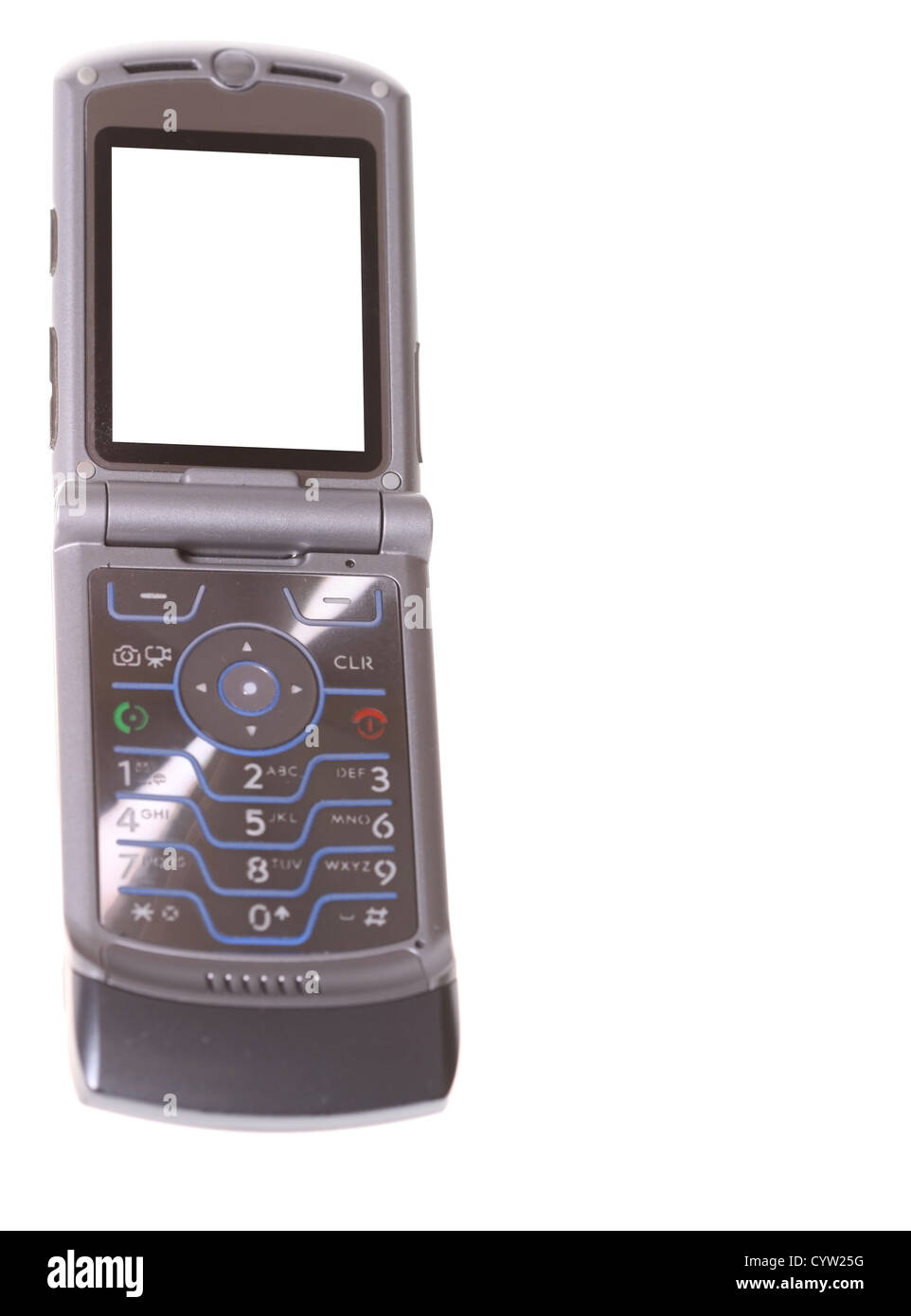 Talk on cell phone Cut Out Stock Images & Pictures - Alamy