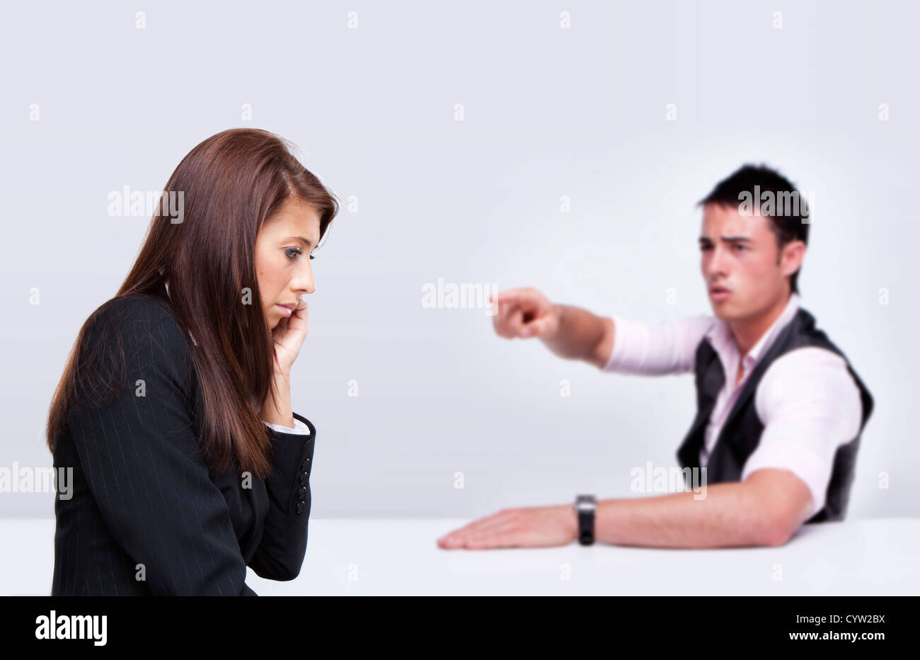 business people arguing Stock Photo - Alamy