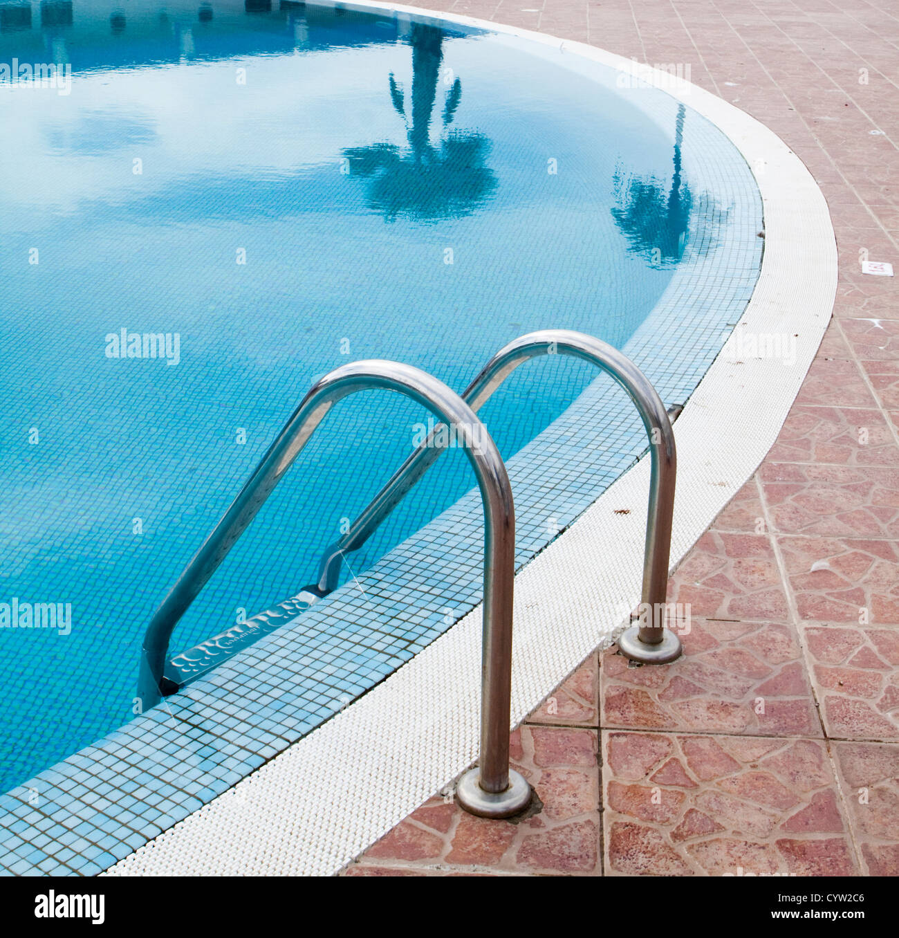 Swimming pool stair hotel close hi-res stock photography and images - Alamy