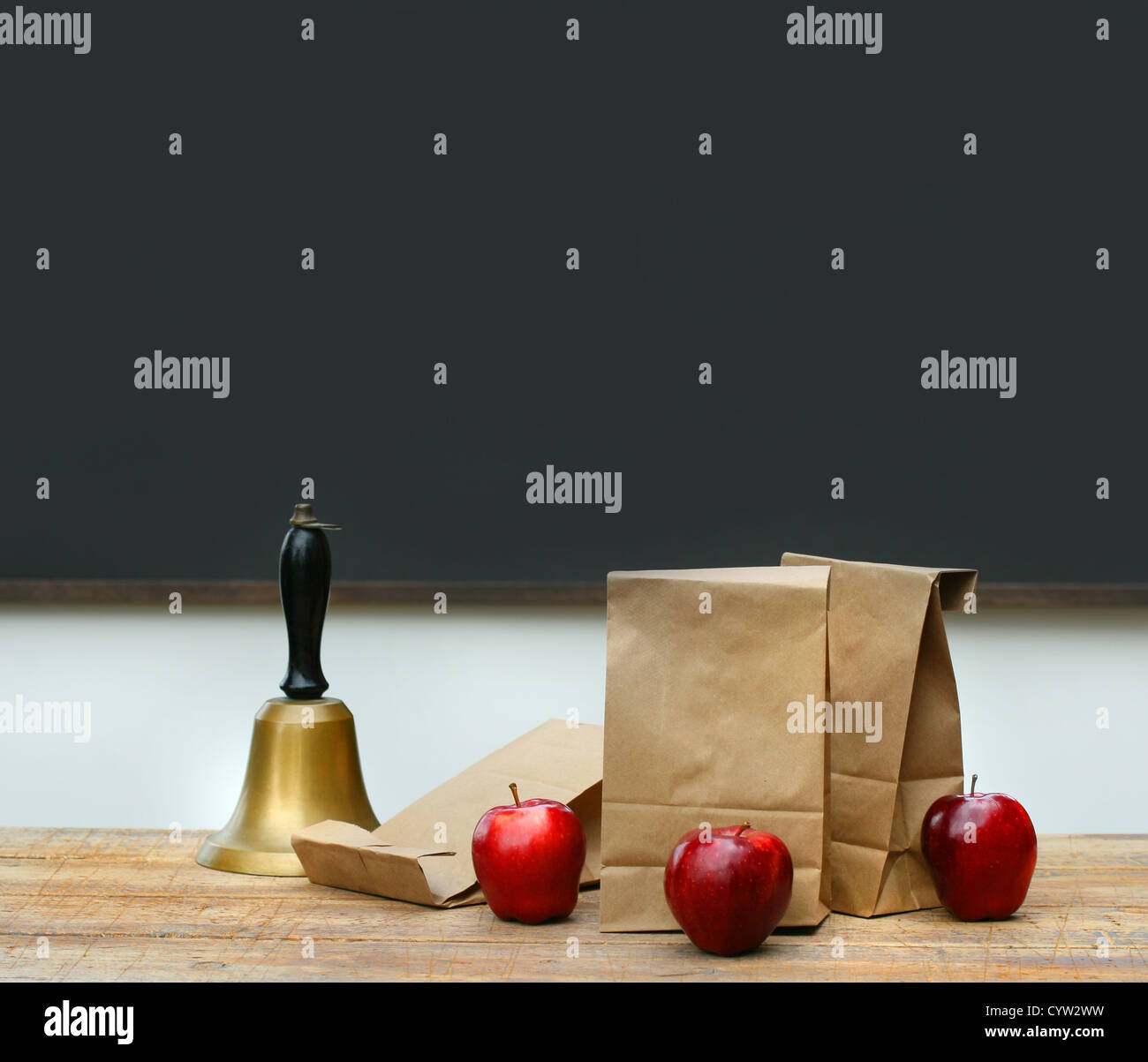 School bell hi-res stock photography and images - Alamy