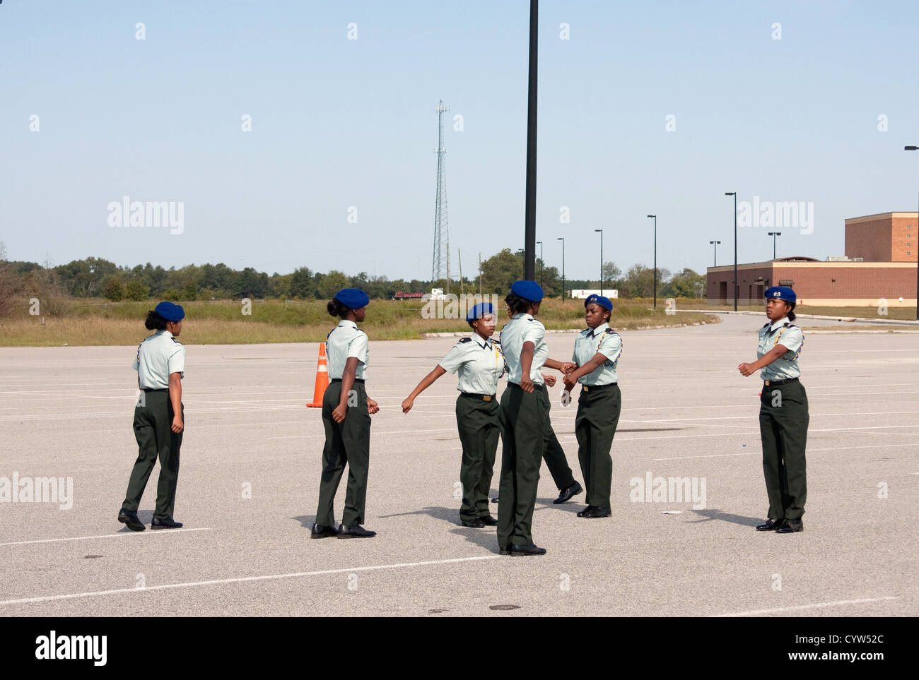 High school drill team hi-res stock photography and images - Alamy