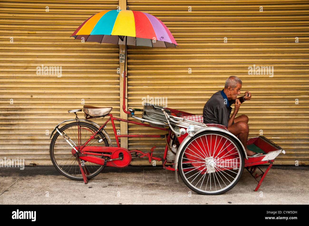 Street life in Penang, Malaysia Stock Photo - Alamy
