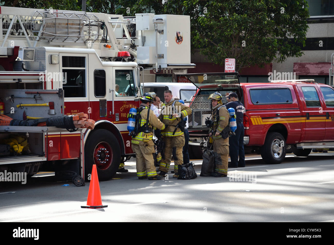 Miami Fire Rescue, Florida Stock Photo - Alamy