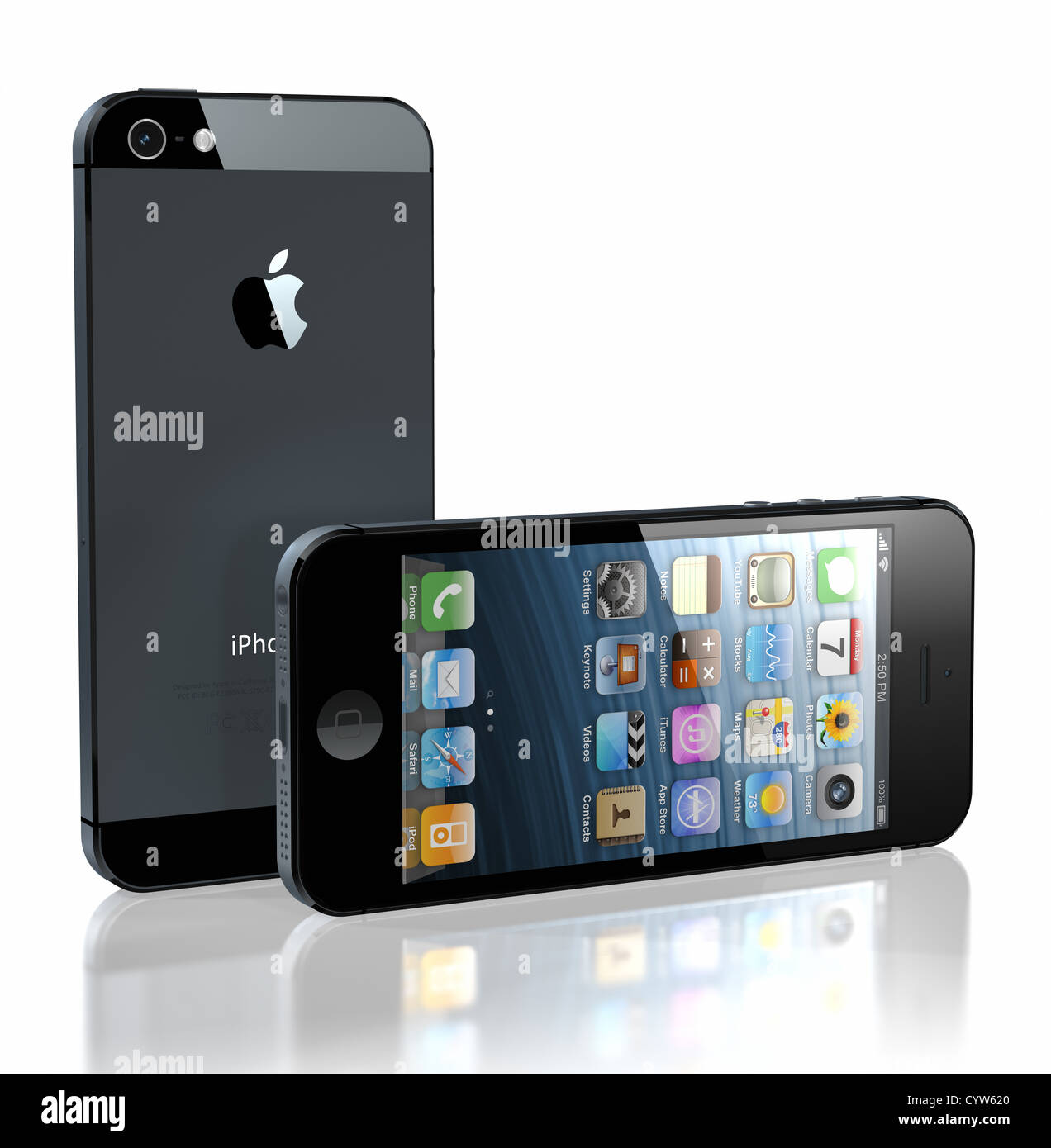 two New Apple iPhone 5 was released for sale by Apple Inc on September ...