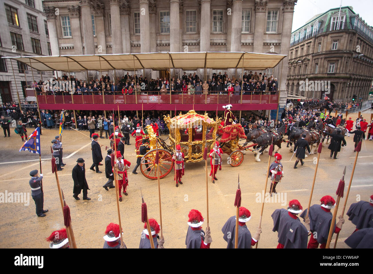 The Lord Mayor's Show Saturday 10 November 2012. Mansion House, City of ...