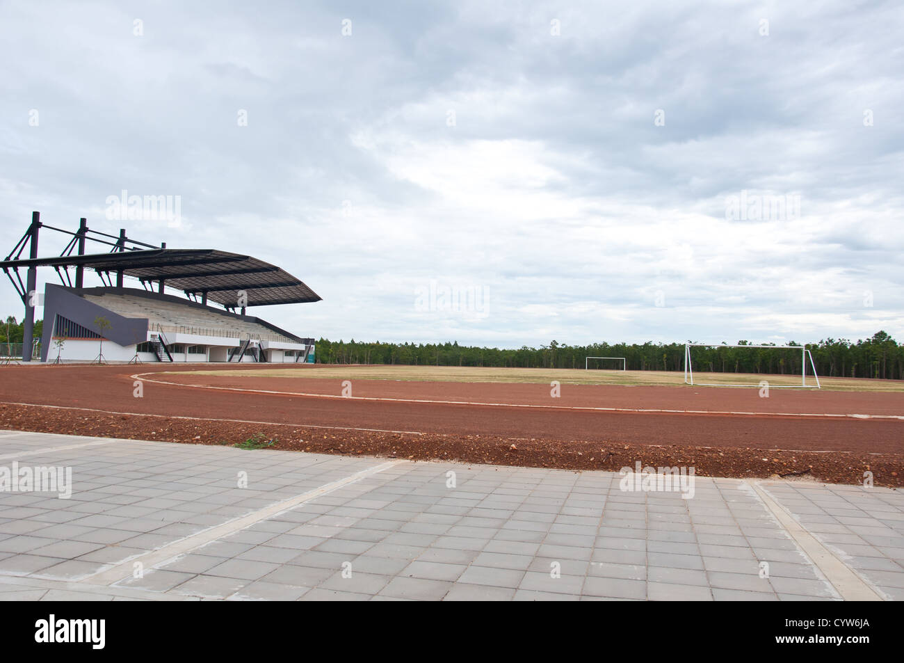 empty soccer stadium Stock Photo - Alamy