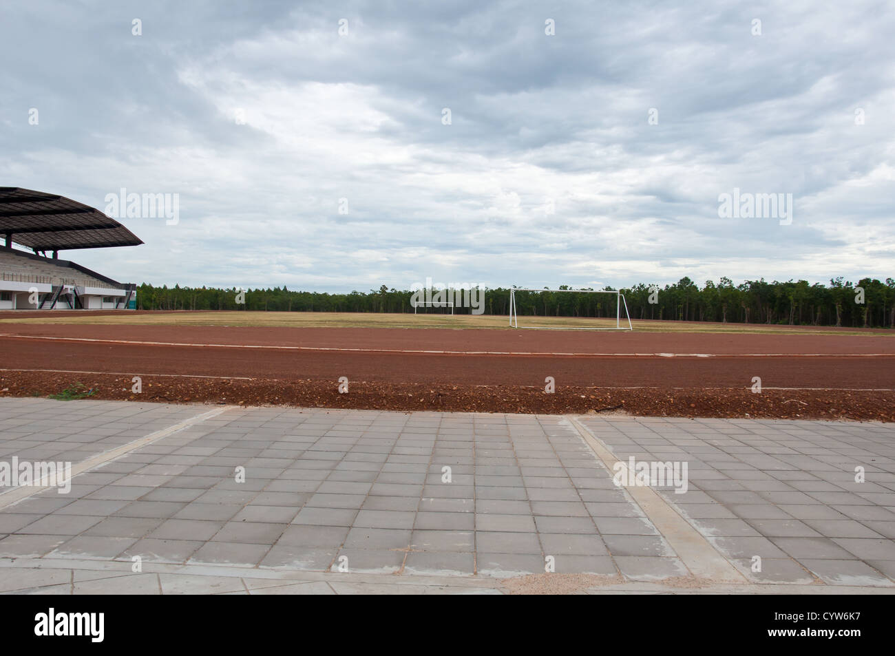 empty soccer stadium Stock Photo - Alamy