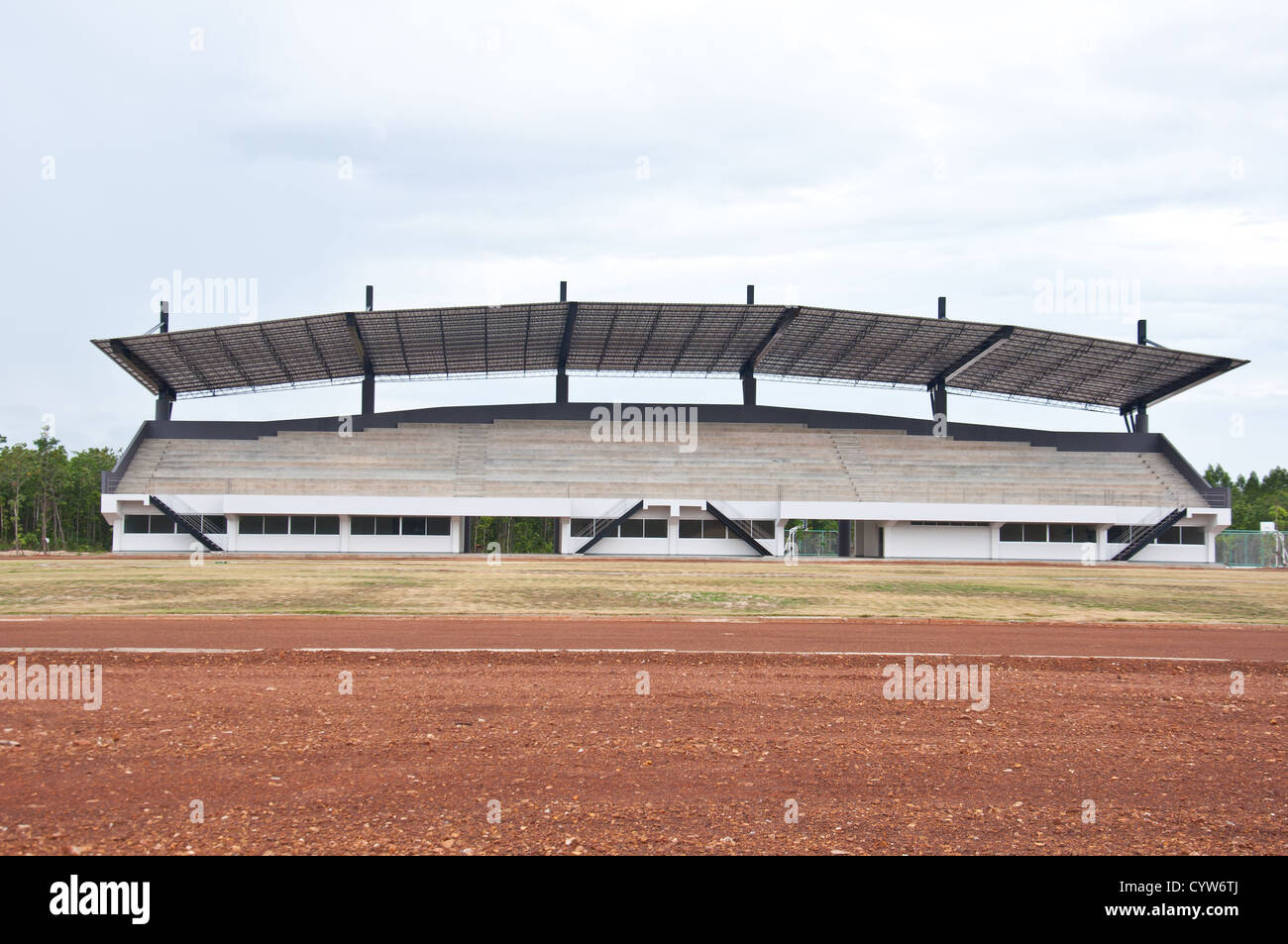 empty soccer stadium Stock Photo - Alamy