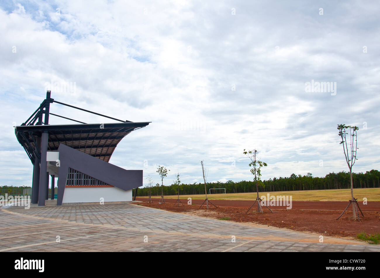 empty soccer stadium Stock Photo - Alamy