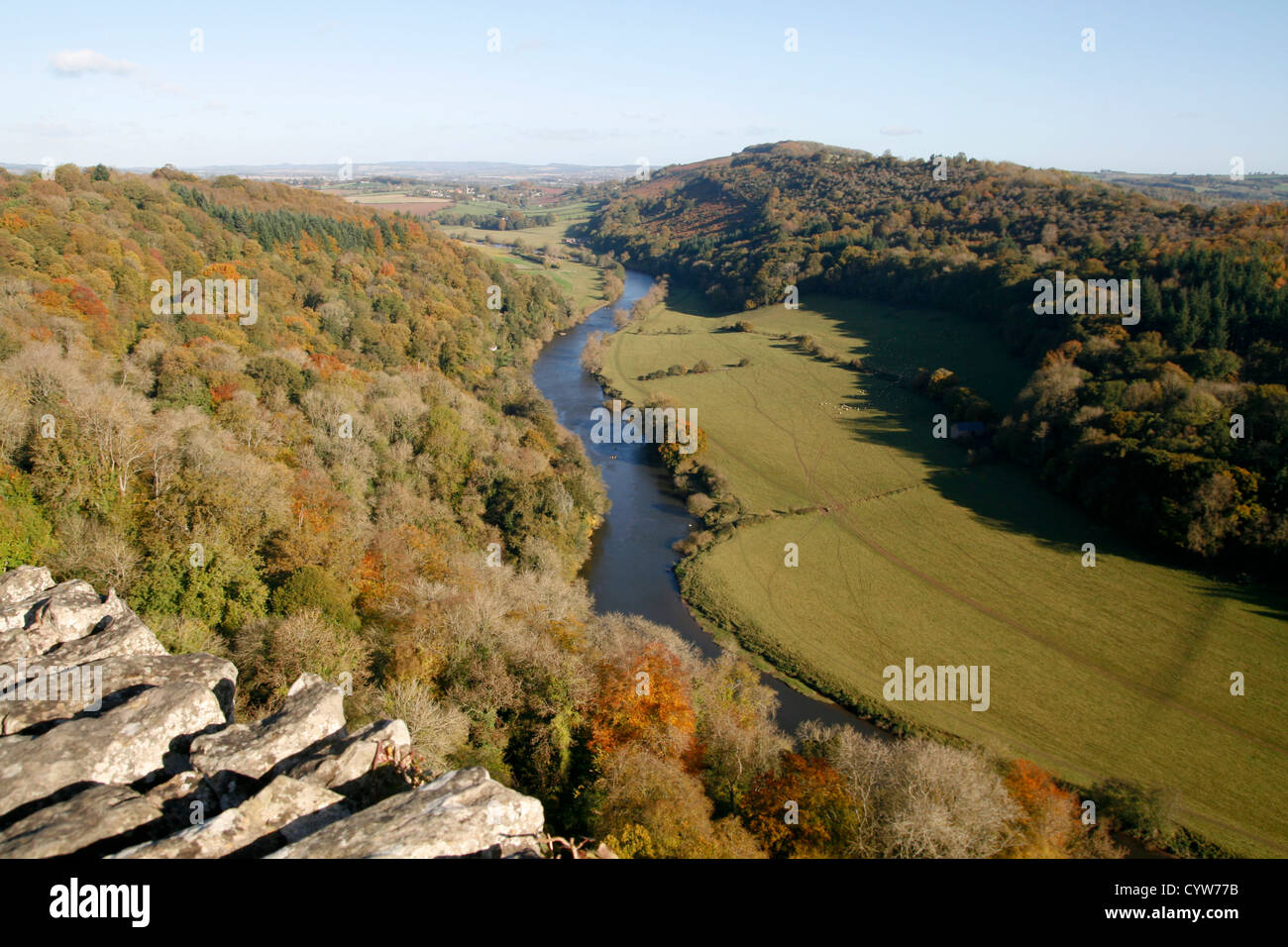 Views of the wye valley hi-res stock photography and images - Alamy
