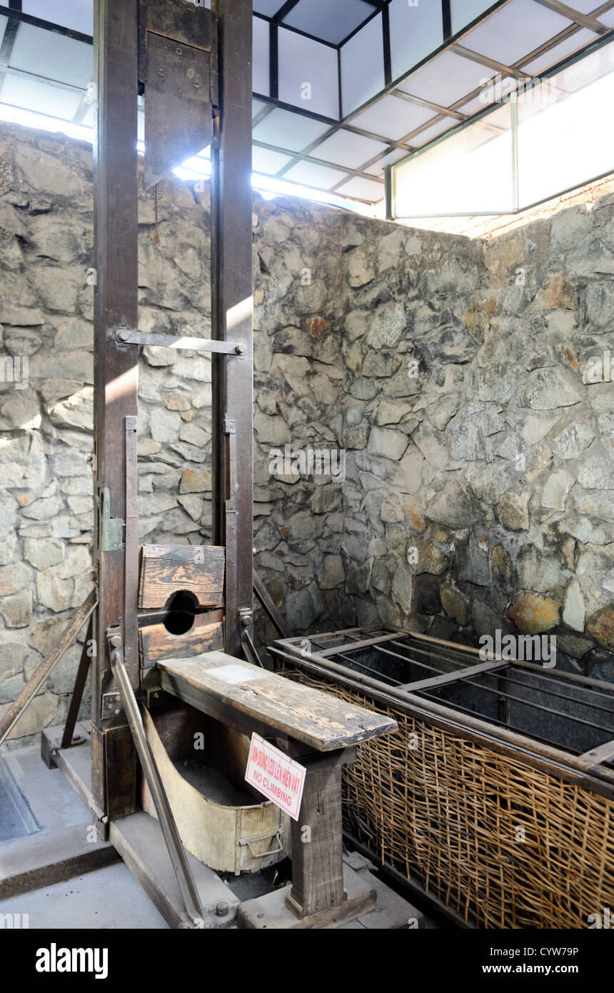 War Remnants Museum Guillotine Tiger Cage Ho Chi Minh City Vietnam ...