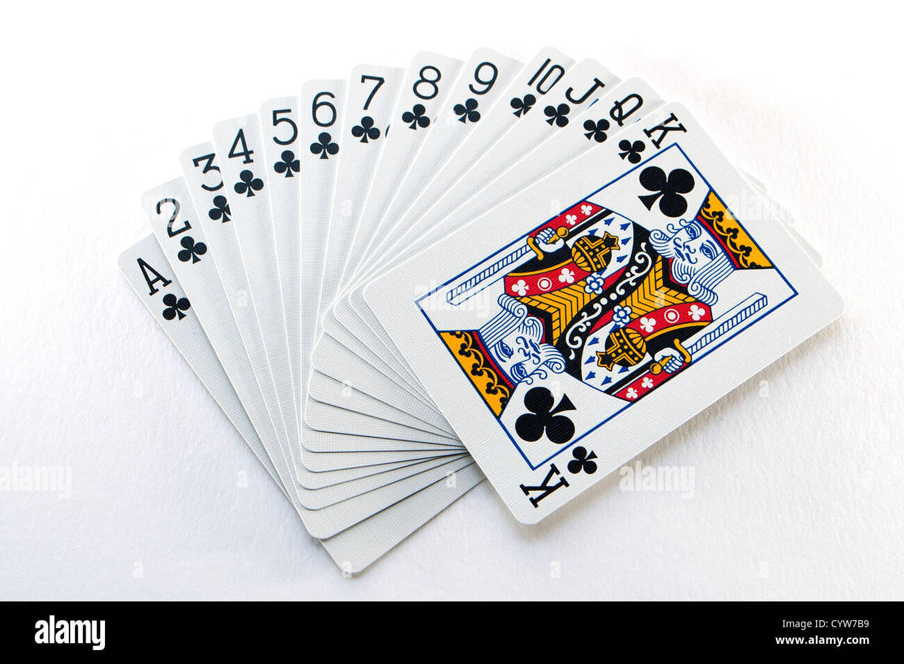 Deck of poker playing cards Stock Photo - Alamy
