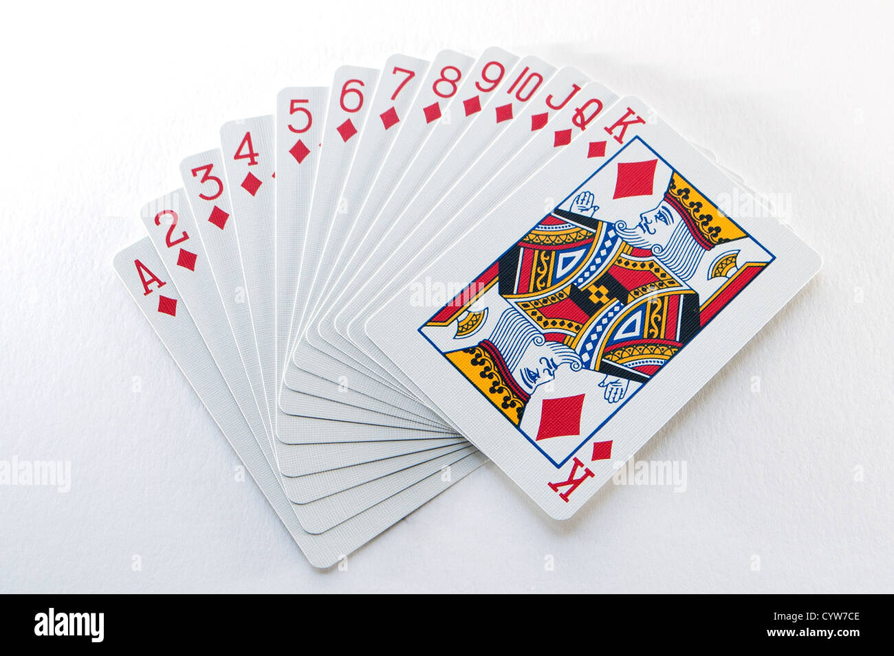 Deck of poker playing cards Stock Photo - Alamy