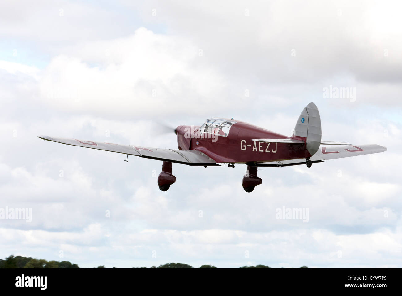 Percival gull monoplane from the 1930s hi-res stock photography and ...