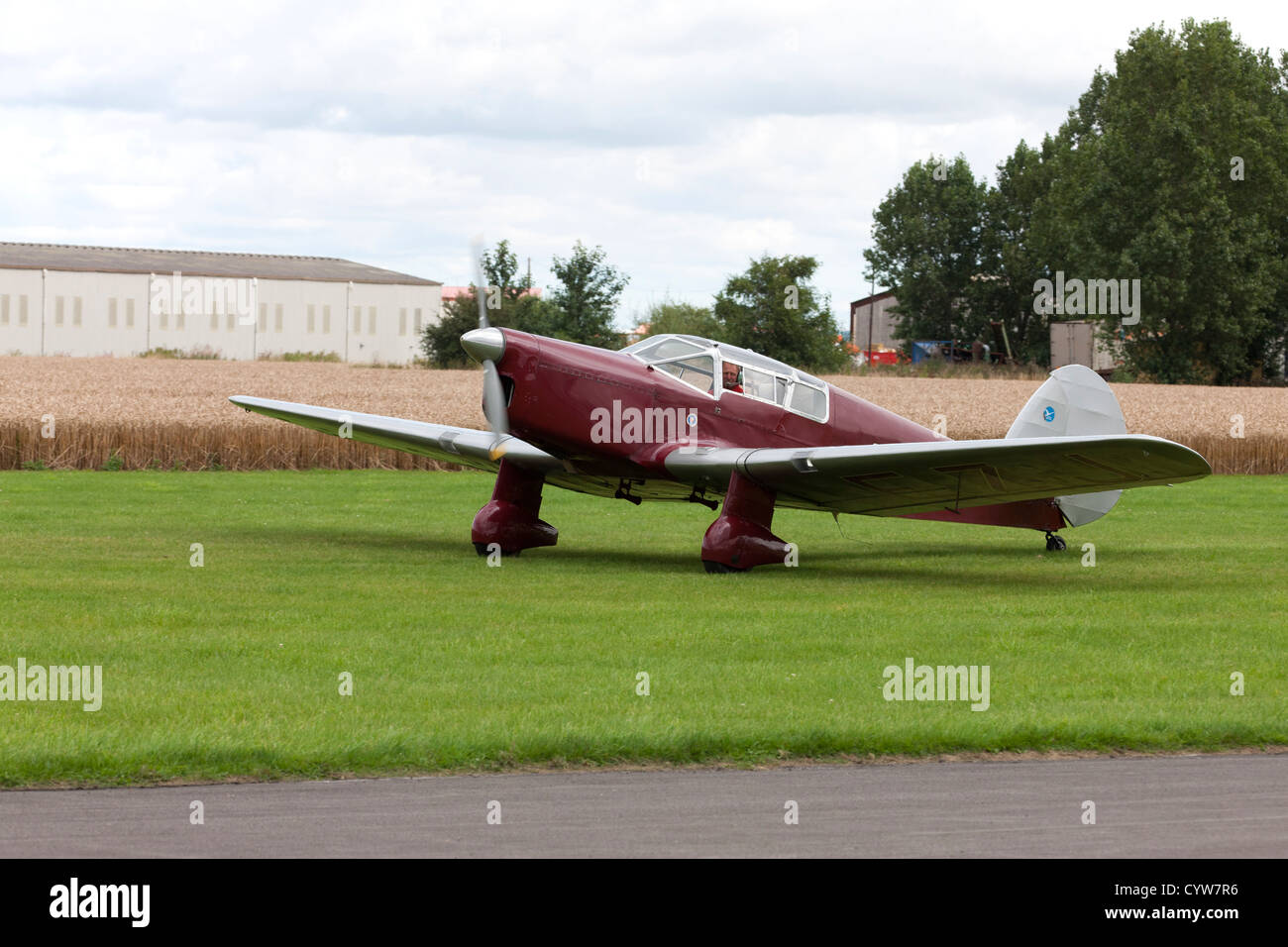 Aviation aeroplane airplane aircraft low wing monoplane vintage veteran ...