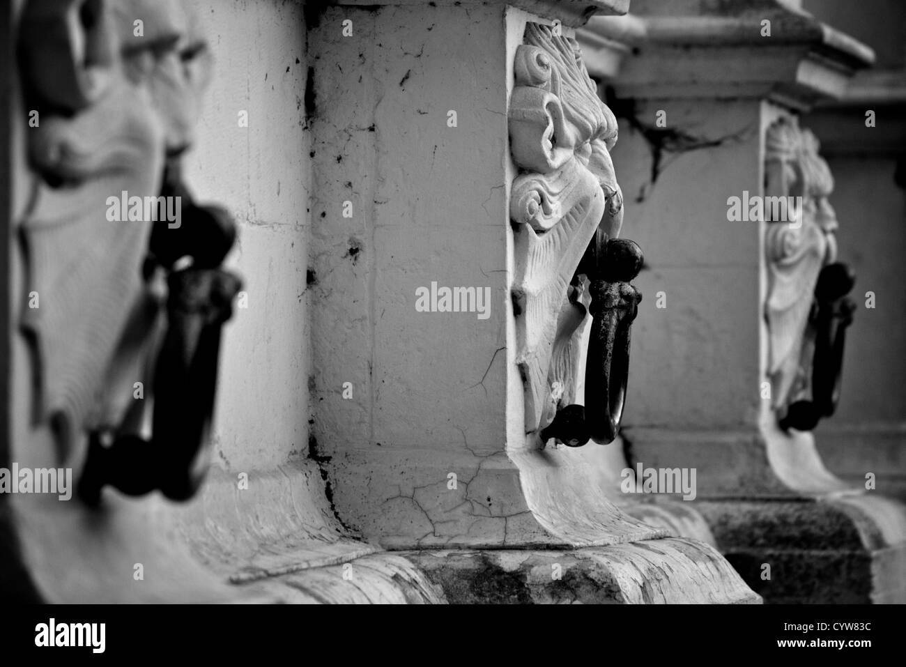 A still life of an architectural detail in Bruges, Belgium Stock Photo ...