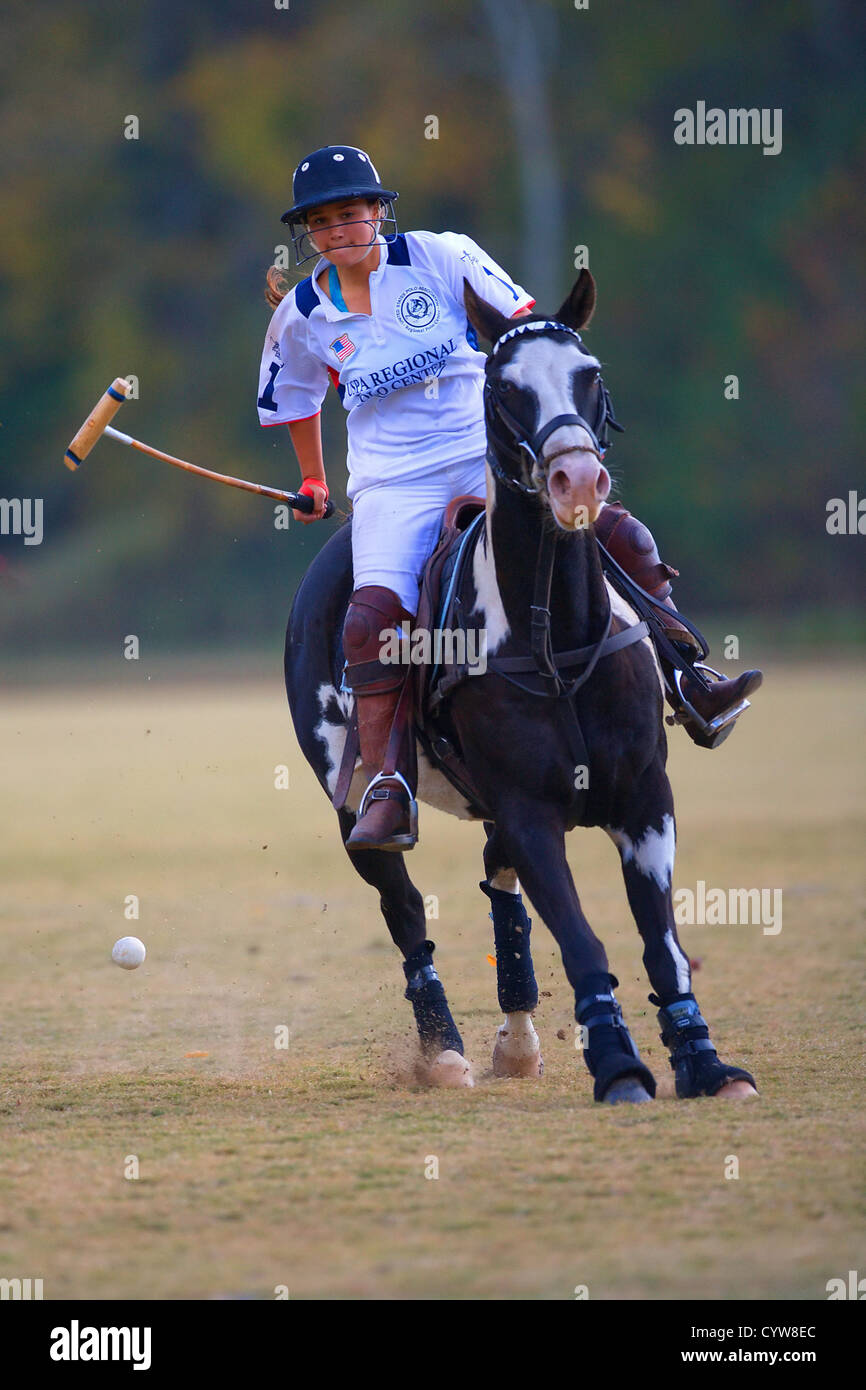 Polo Match at Atlanta Regional Polo Center - October 2012 Stock Photo - Alamy