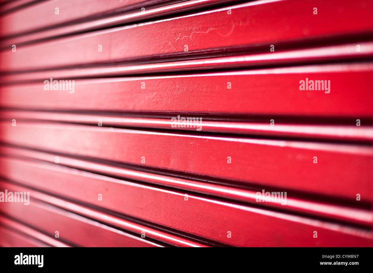 Abstract metal design. Stripe pattern background in red metal. Metallic ...