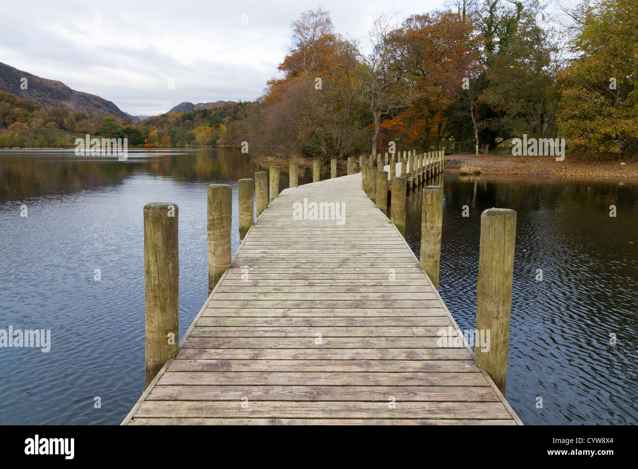 Jetty coniston water hi-res stock photography and images - Alamy