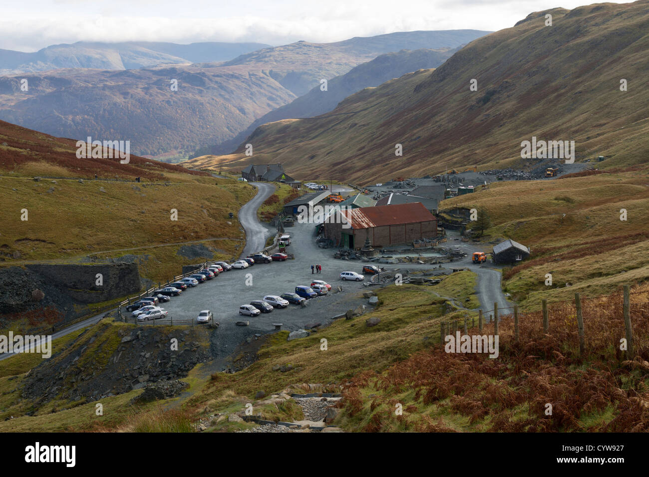 Honister slate mine hi-res stock photography and images - Alamy
