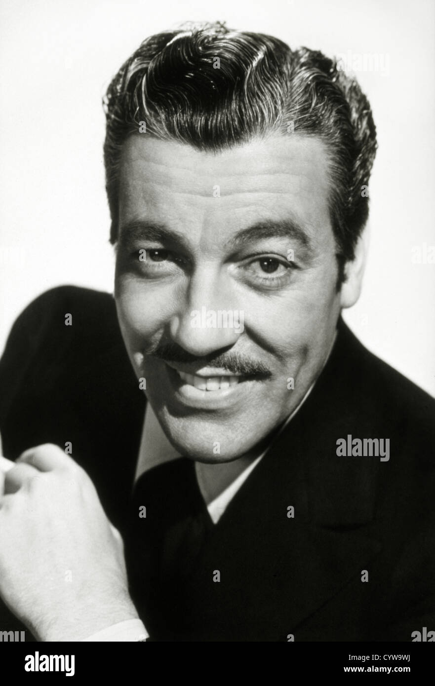 Cesar romero portrait hi-res stock photography and images - Alamy