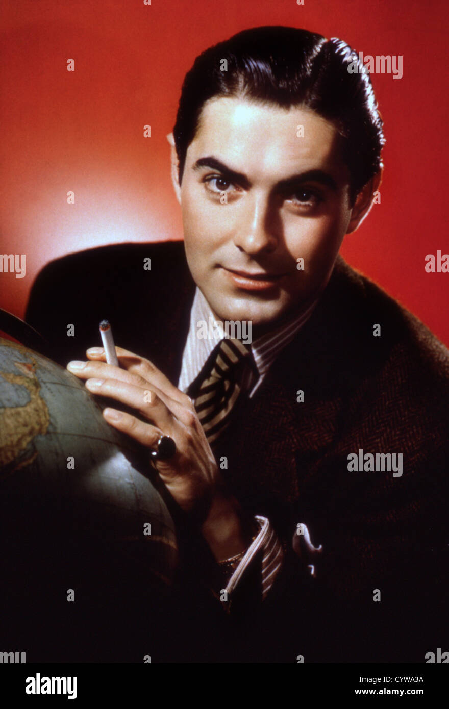 TYRONE POWER (PORTRAIT) TPOW 002 MOVIESTORE COLLECTION LTD Stock Photo ...