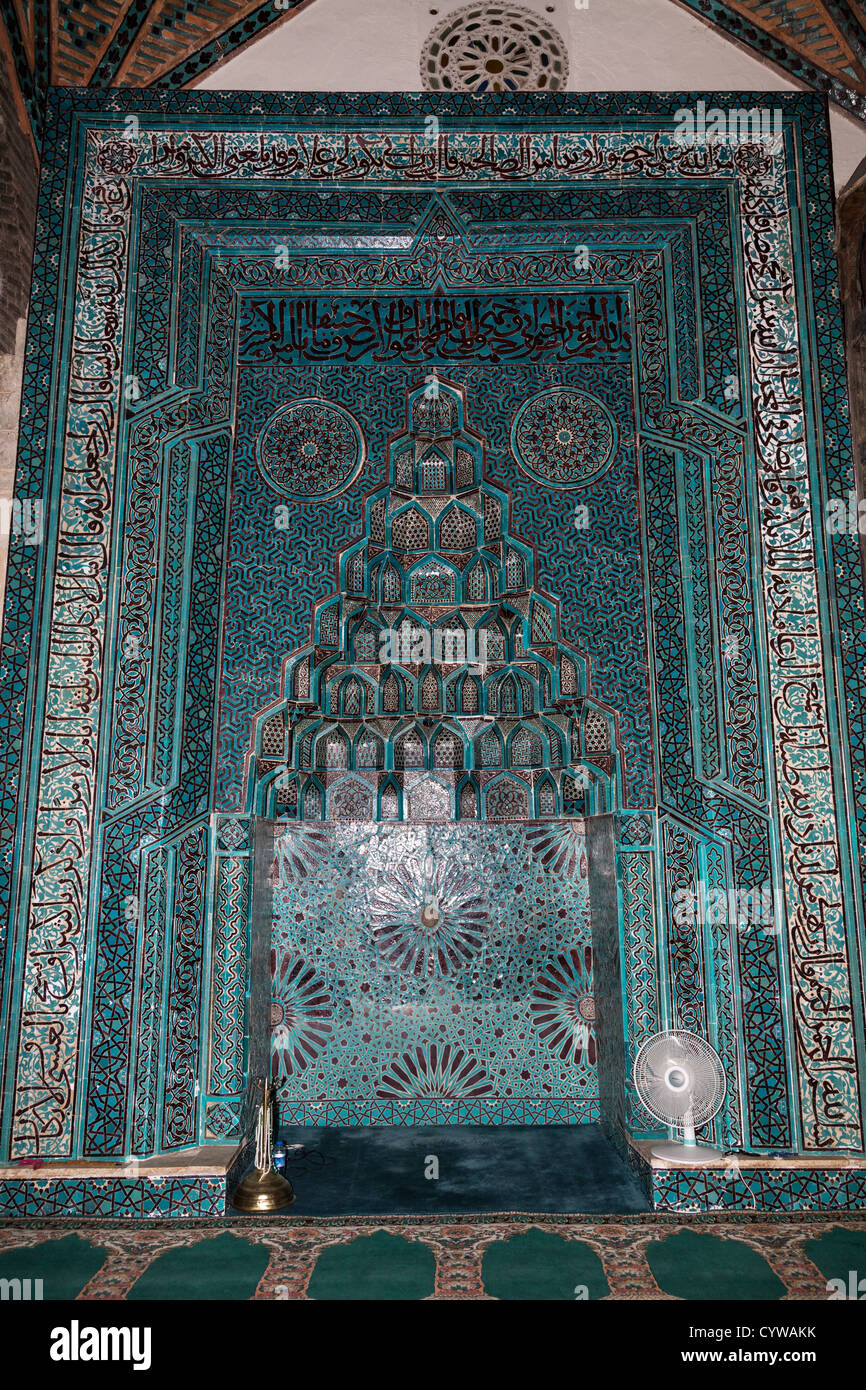 mihrab, Esrefoglu Cami, Beyshehir, Turkey Stock Photo - Alamy