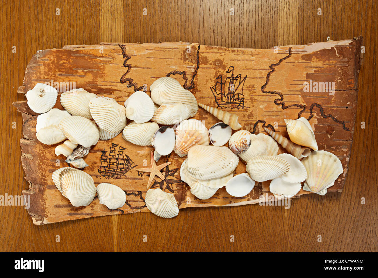 Old ship draft on hi-res stock photography and images - Alamy