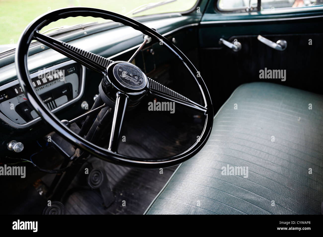 1950s car dashboard hi-res stock photography and images - Alamy