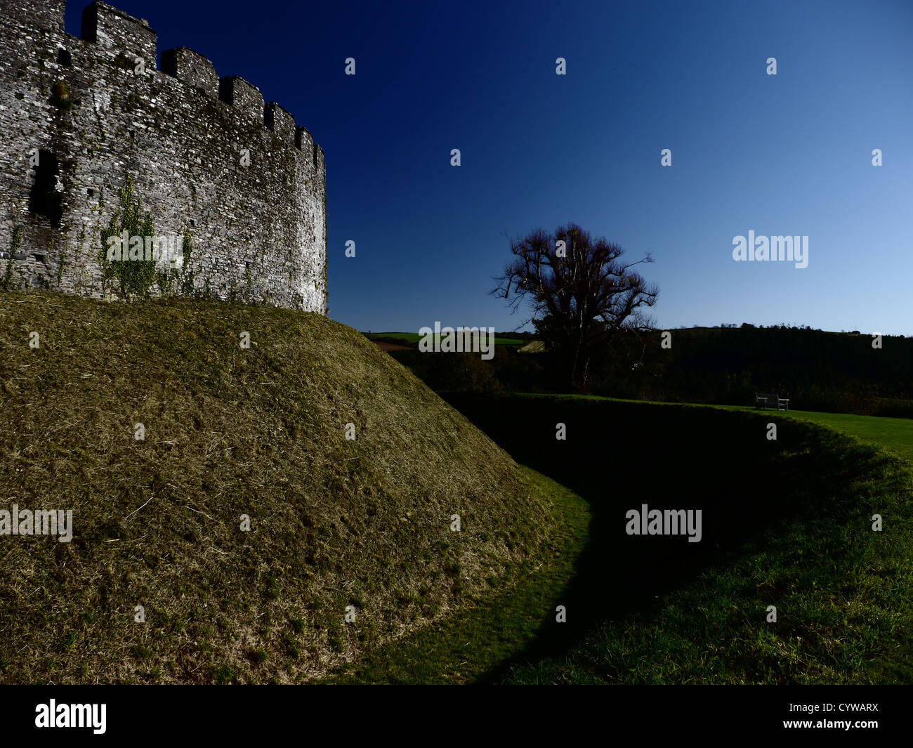 Restormel Castle, Cornwall, England. UK Stock Photo - Alamy