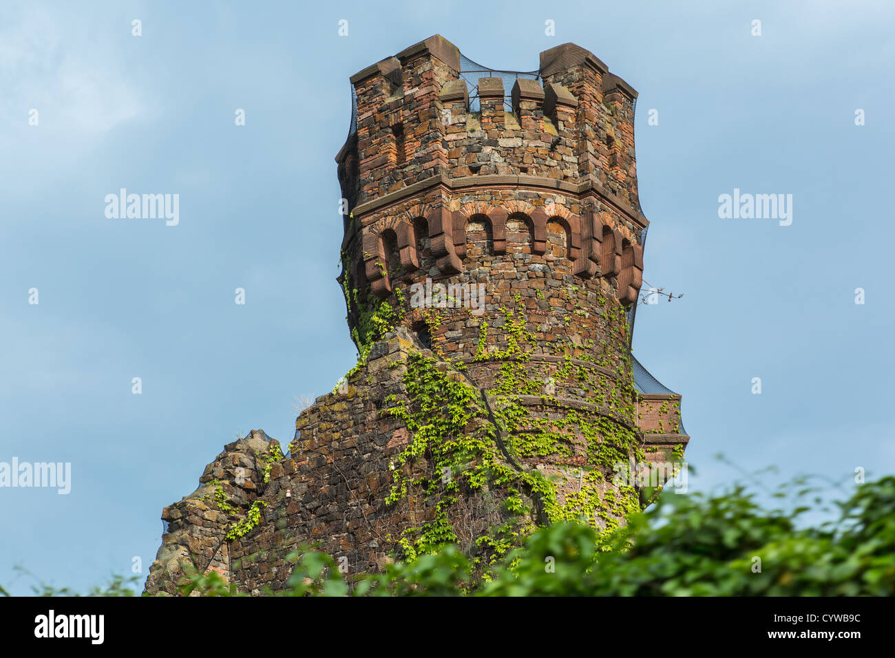 Castle ruins Germany Stock Photo - Alamy