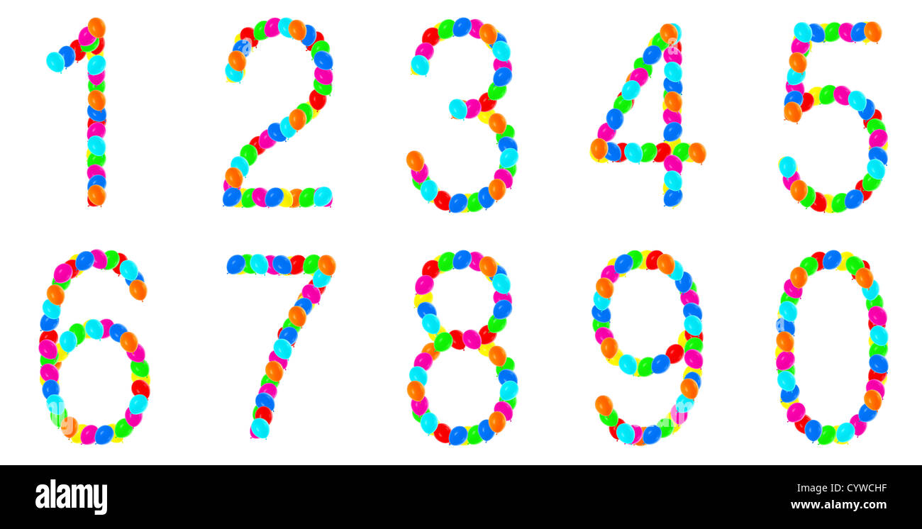 Number 0 9 High Resolution Stock Photography and Images - Alamy