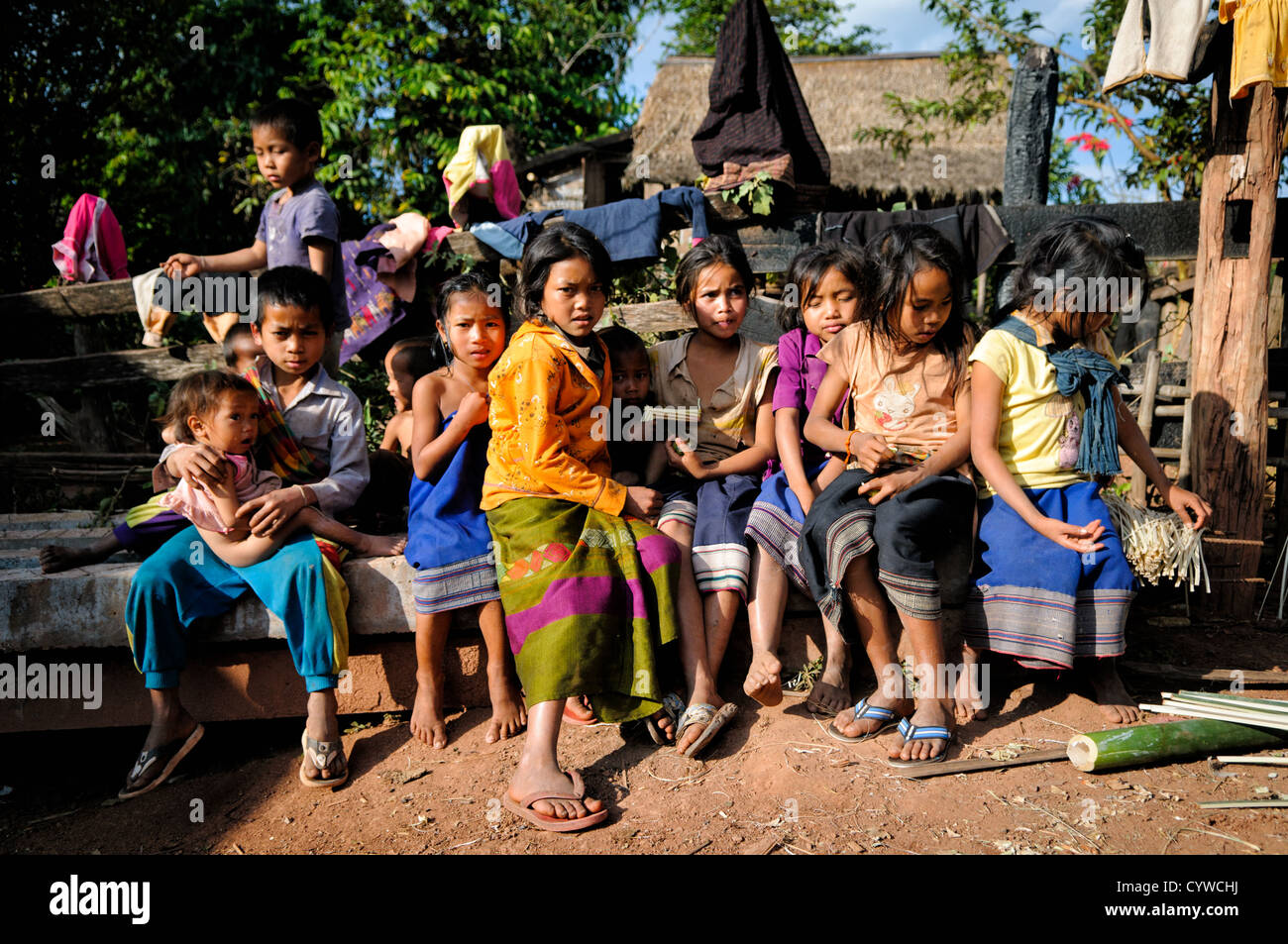 Lao children hi-res stock photography and images - Alamy