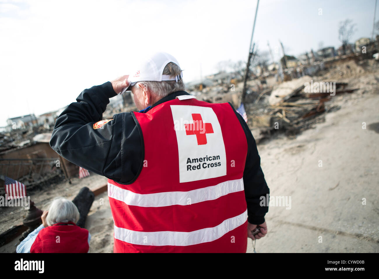 American red cross disaster relief hi-res stock photography and images ...