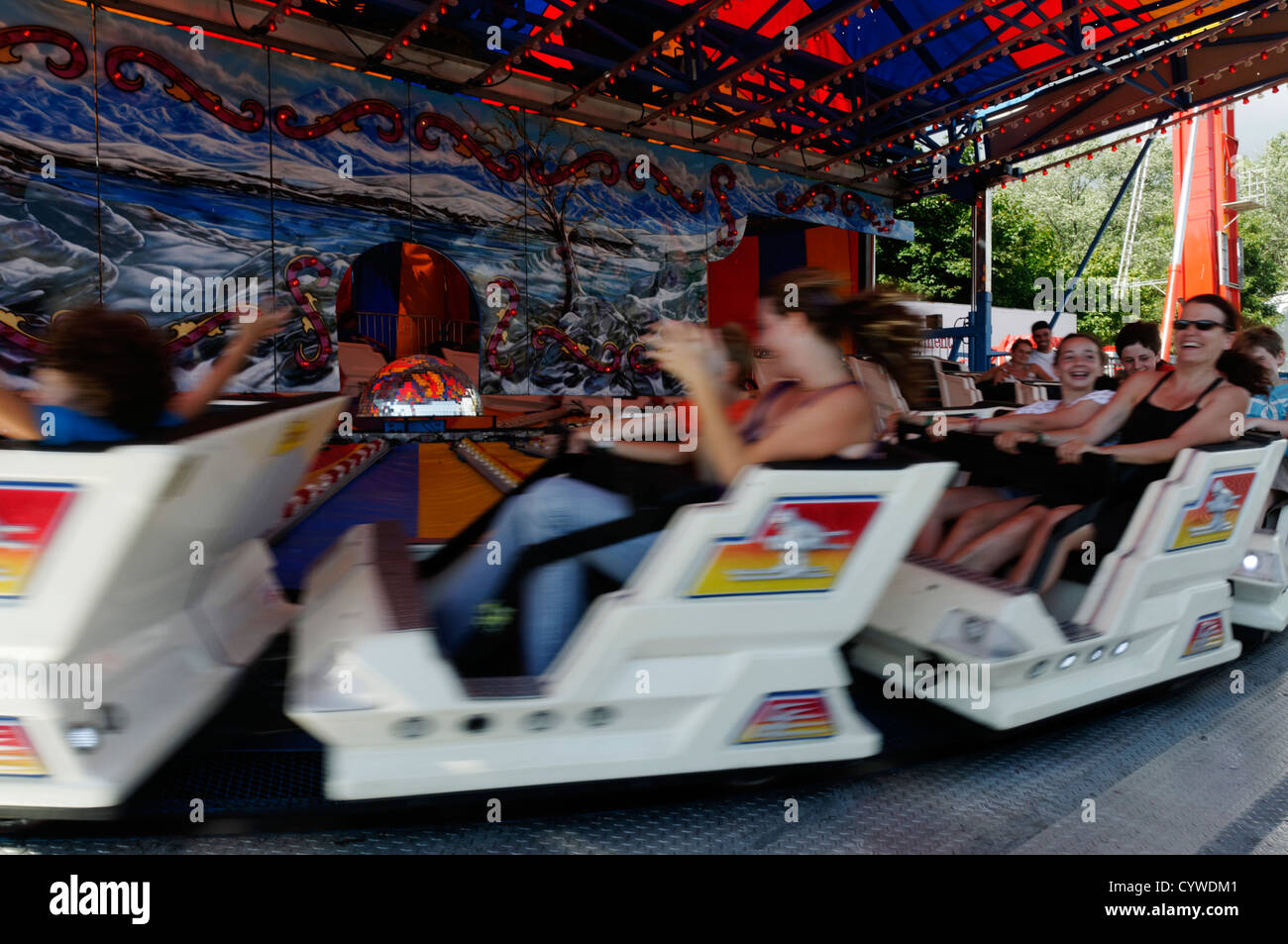 Funfair ride fun fair hi-res stock photography and images - Alamy