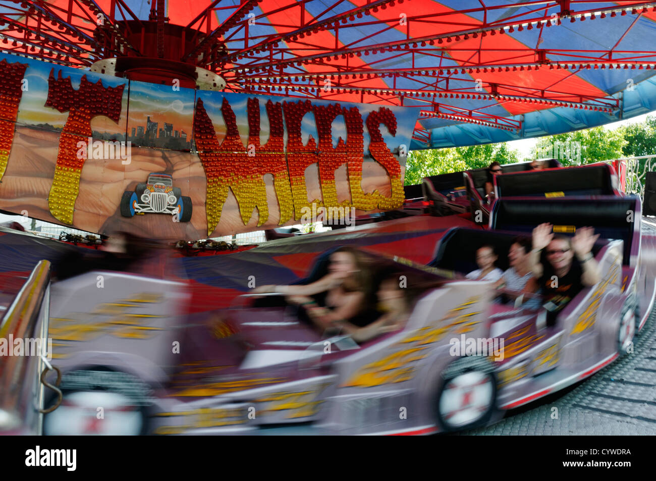 Funfair ride fun fair hi-res stock photography and images - Alamy