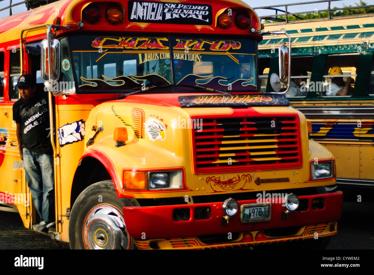 Guatemalan transportation hi-res stock photography and images - Alamy