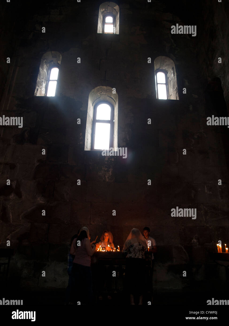 Tatev Monastery, interior of Surp Poghos-Petros church Stock Photo - Alamy