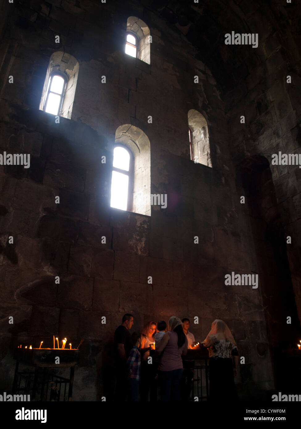 Tatev Monastery, interior of Surp Poghos-Petros church Stock Photo - Alamy