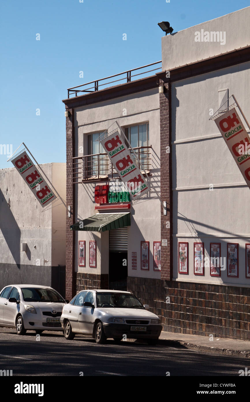 OK Grocer in Prieska Stock Photo - Alamy