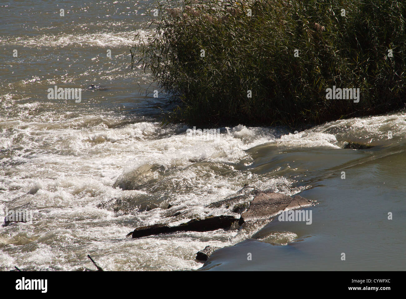 Orange river from the Frans Loots Bridge Prieska Stock Photo - Alamy