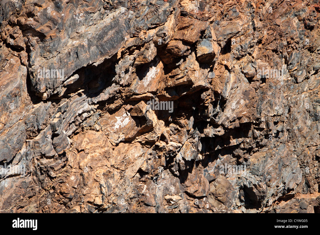 Jagged rock abstract Stock Photo - Alamy