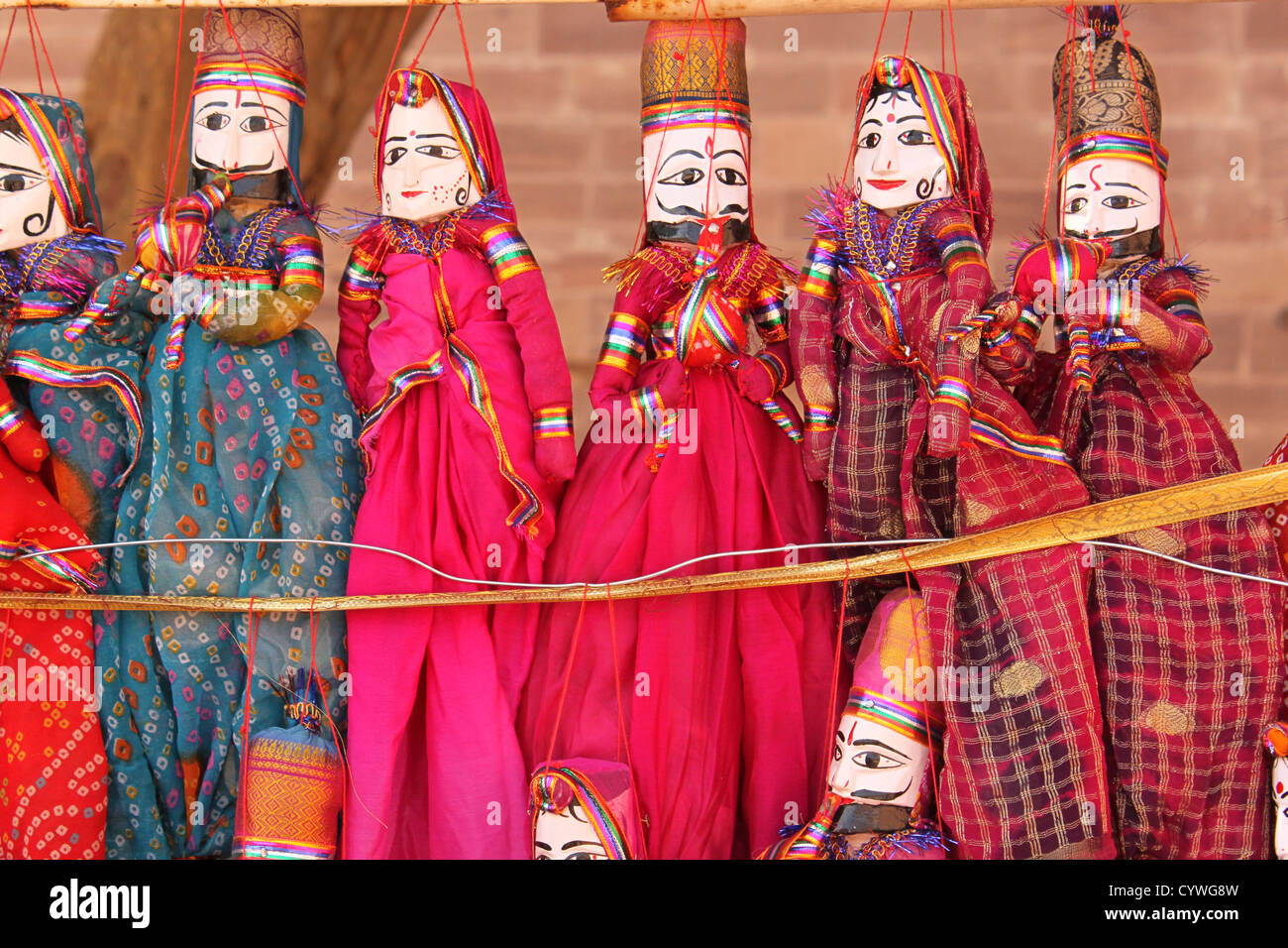 Rajasthani puppets hi-res stock photography and images - Alamy