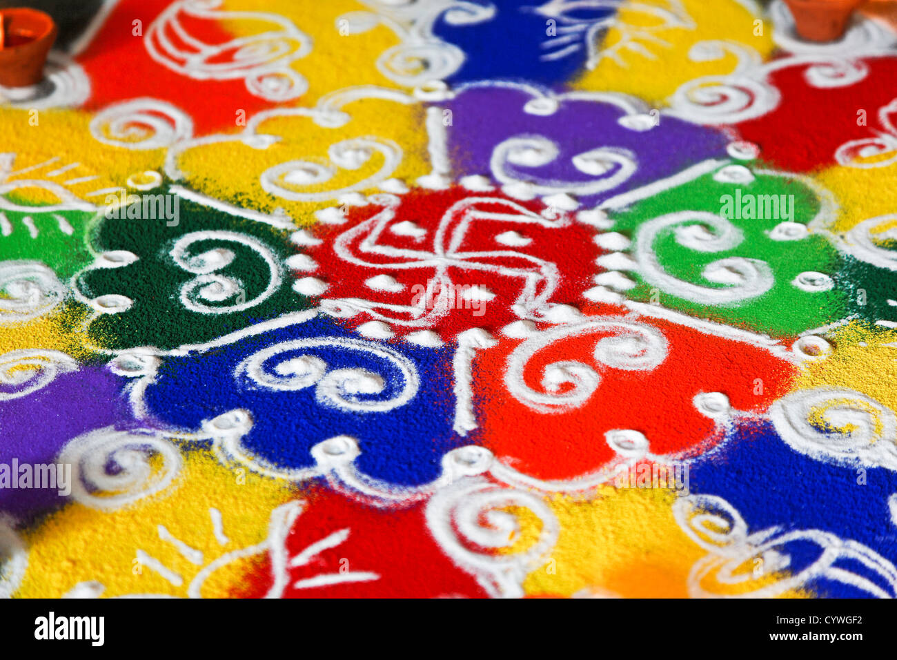 Rangoli hi-res stock photography and images - Alamy