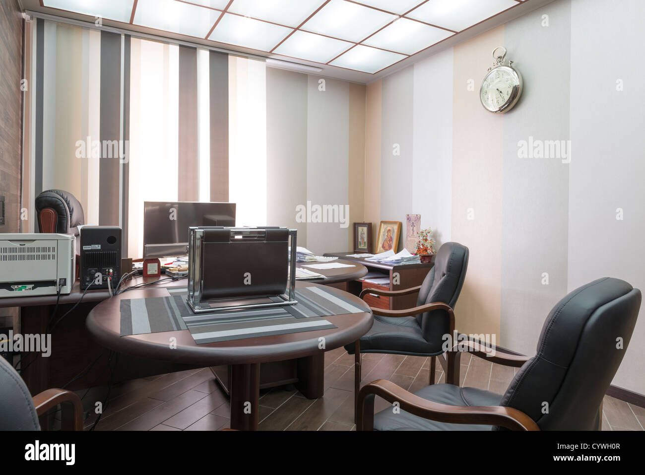 study office empty business interior Stock Photo - Alamy