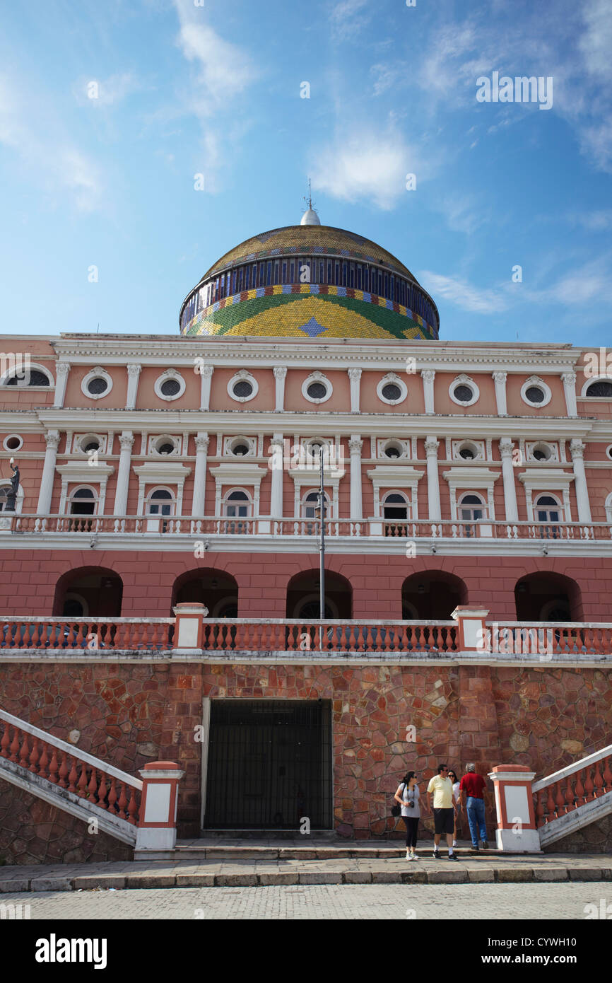 Teatro Amazonas (Opera House), Manaus, Amazonas, Brazil Stock Photo - Alamy