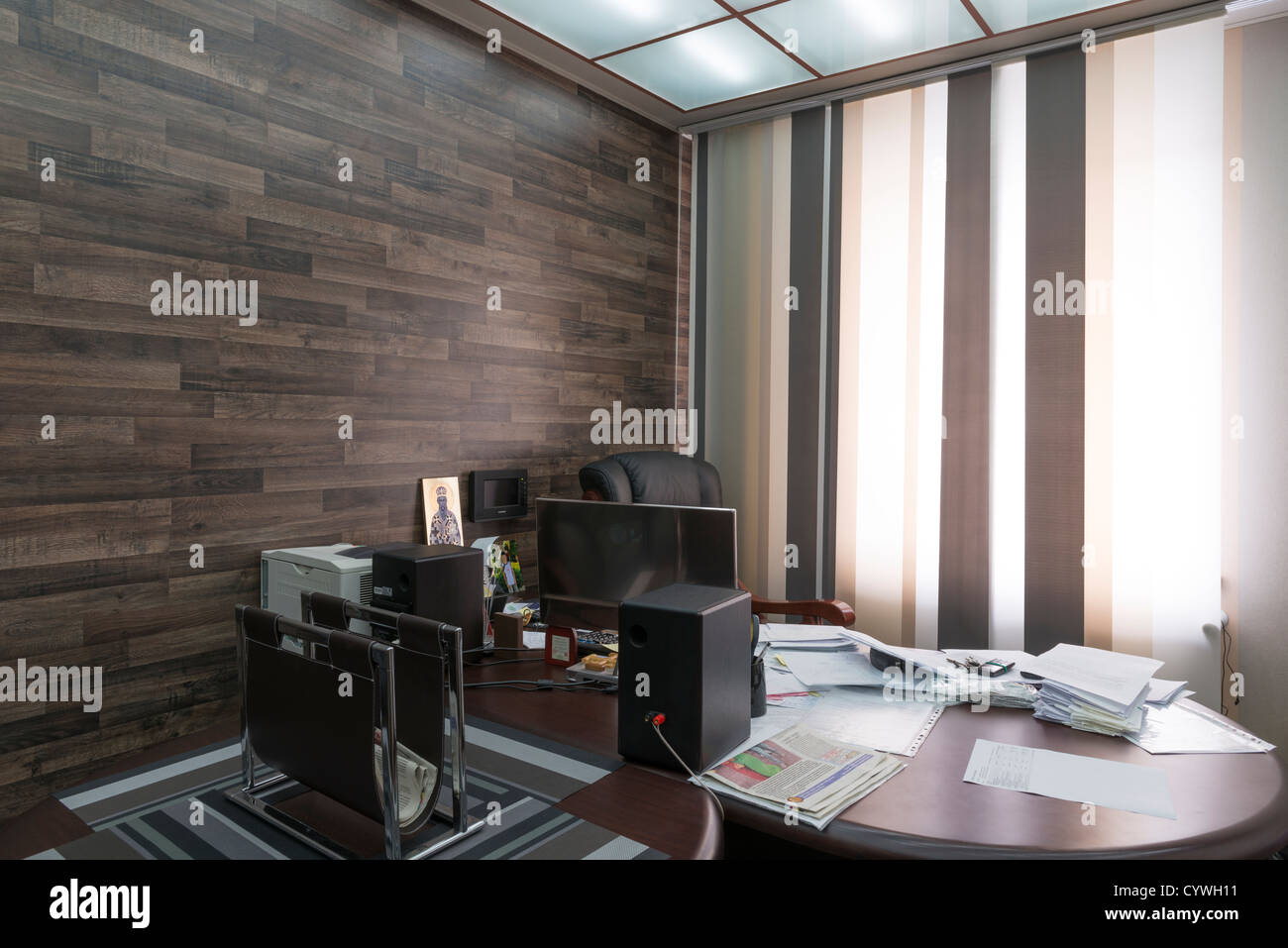 study office empty business interior Stock Photo - Alamy